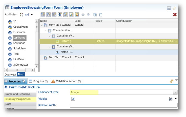 Display Cards, Forms, and Collections