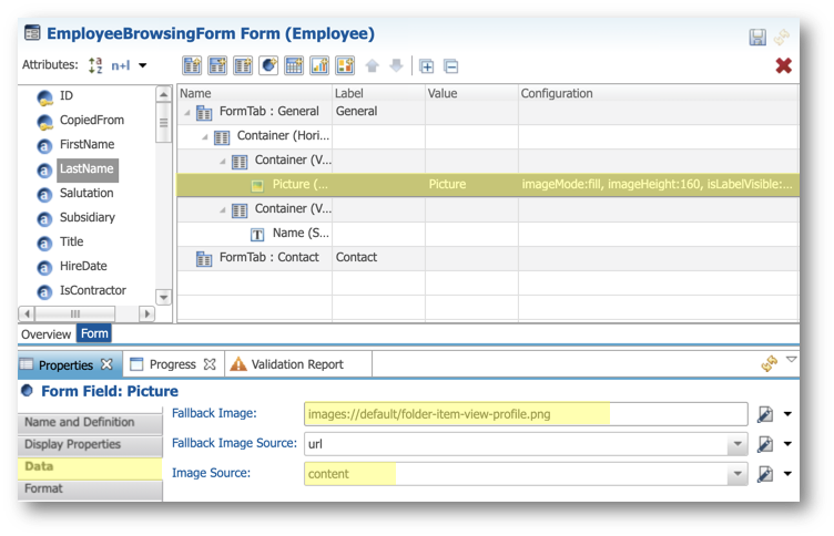 Display Cards, Forms, and Collections