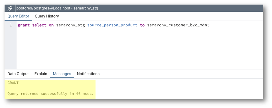 Load Data via the SQL API