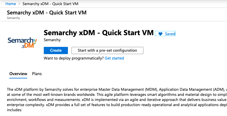 Install Semarchy xDM on Azure