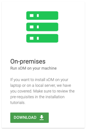 Install Semarchy xDM on On-premises