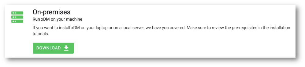 Install Semarchy xDM On-premises