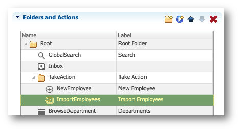 Search and Application Configuration