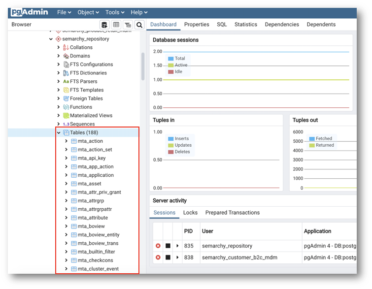 Set up a SQL client for Semarchy xDM